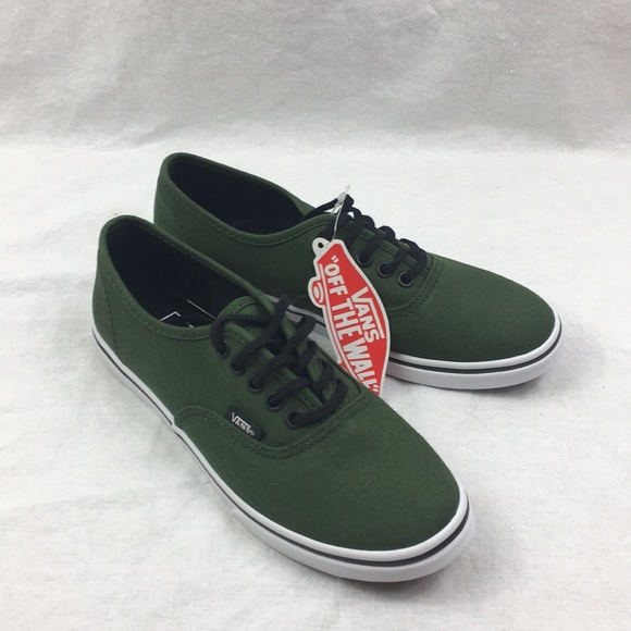 Vans | Shoes | Nwt Classic Vans In Dark Green New Shoes In Box | Poshmark